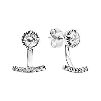 Pandora 290743Cz Ohrstecker - - Accessories - Damen - Grau - ONE SIZE