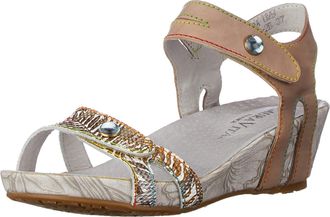 Laura Vita Damen BECLINDAO 029 Peeptoe Sandalen, Beige (Beige Beige)