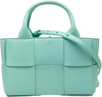 Bottega Veneta Pre-owned Sac cabas port&eacute; &eacute;paule vintage - Femme - Pre-owned - Bleu - Taille: ONE Size