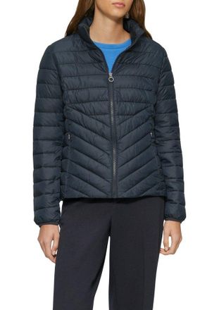 s.Oliver Steppjacke mit Rei&szlig;verschluss und Stehkragen