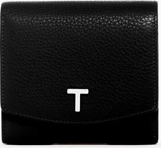 Le Tanneur Porte monnaie à rabat Romy en cuir grainé