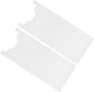 Valiclud DIYEAH 2st&uuml;cke M&ouml;belgleiter Und Wandschutz F&uuml;r M&ouml;bel Tischkantenschutz Steckdosen-brandschutzmatten Stuhlbein-wandschutz Tischecken Schreibtischkanten