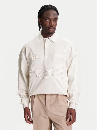 Tommy Hilfiger Sweatshirt F1 Movie Rugby MW0MW41388 Beige Regular Fit