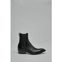 Tom Ford Burnished Leather Chelsea Boot