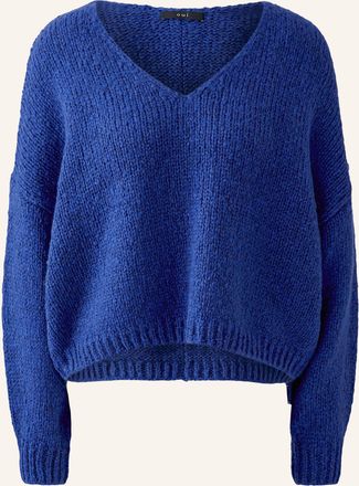 Oui Pullover blau