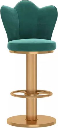 Generic Barhocker in Tresenh&ouml;he, 360&deg; drehbar, robuste Fr&uuml;hst&uuml;cksst&uuml;hle, h&ouml;henverstellbare Barhocker mit Schraubenlift, Schmetterlingsr&uuml;ckenlehne und dicken B