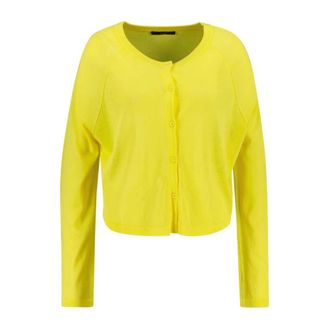 Oui Damen, Strickwaren, Gelb, XLGr&ouml;&szlig;e