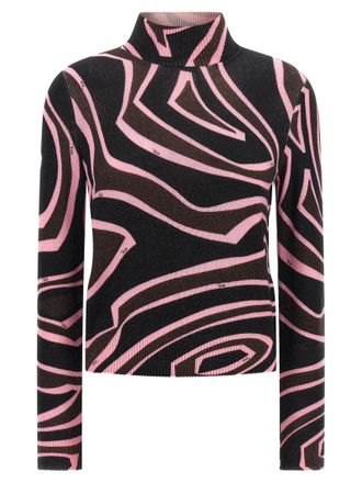 Emilio Pucci Labirinto Sweater - Black