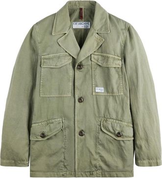 Fay Homme, Vestes, Vert, Taille: M Field Jacket Archive