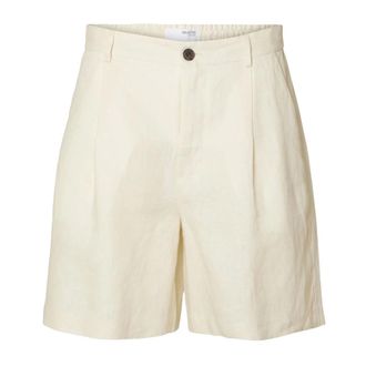 Selected Homme, Shorts, Blanc, Taille: 2XL Wyatt Linen Shorts