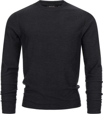 Indicode Strickpullover Herren INMacedonio Pullover Herrenpullover Langarmshirt mit klassischem Rundhalsausschnitt