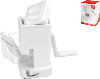 hOme Home in Rombo Reibe mit Sammler, EdelstahlWeiß