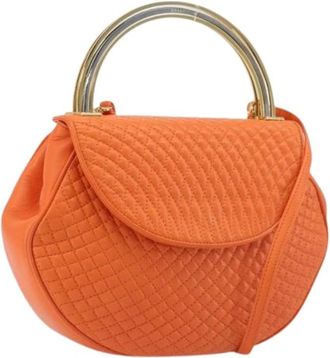 Bally Sac &agrave; main Pre-owned - Femme - Pre-owned - Orange - Taille: ONE Size