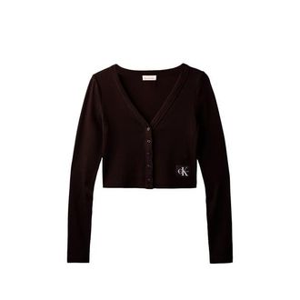 Calvin Klein Côte Slim Weste - Schwarz