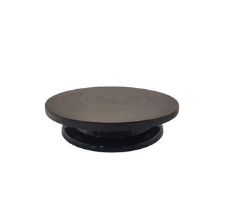 Veda Drehteller 27,9 cm - Drehbarer St&auml;nder f&uuml;r Kuchen, Malerei, Modellbau & Pr&auml;sentation - Schwarz, Modell 130E