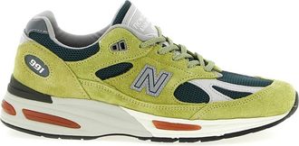 New Balance Homme, Chaussures, Vert, Taille: 46 1/2 EU Made in UK 991v2