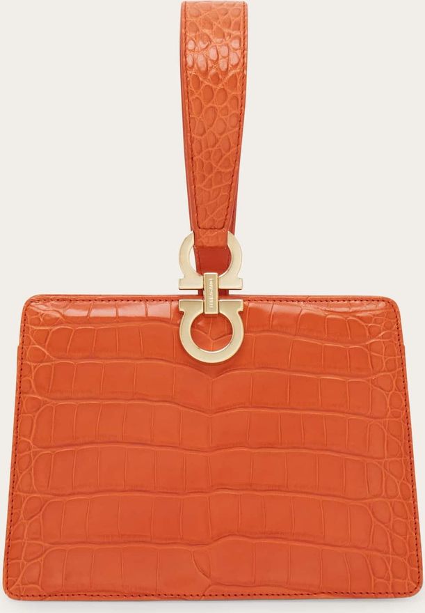 Damen Mini-Clutch Orange