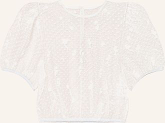 Riani Riani Dirndlbluse Aus T&uuml;ll weiss