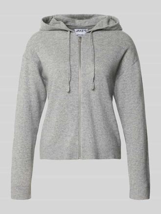 Jake*s Casual Regular Fit Strickjacke aus reinem Kaschmir