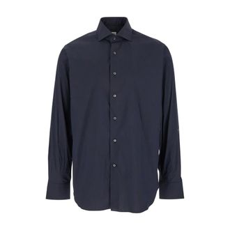 Alessandro Gherardi Homme, Chemises, Bleu, Taille: M Chemise en coton stretch