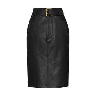 Saint Laurent Damen, R&ouml;cke, Schwarzk, MGr&ouml;&szlig;e