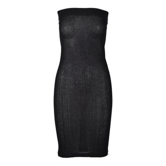 Wild Cashmere Damenkleid - - Dresses - Damen - Schwarzk - S