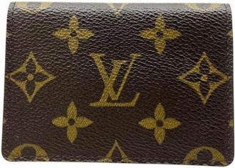 Louis Vuitton unisex, Pre-owned, Brun, Taille: ONE Size Portefeuille en toile Pre-owned