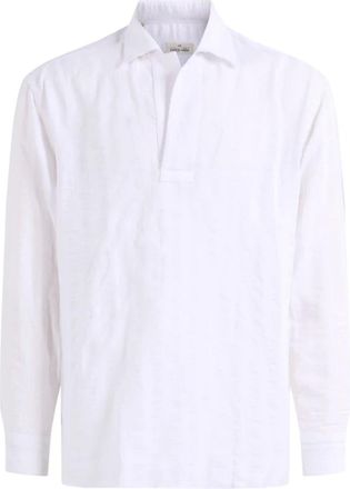 Alessandro Gherardi Homme, Chemises, Blanc, Taille: L Camicia