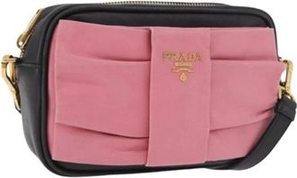 Prada Sac bandouli&egrave;re vintage doccasion - Femme - Pre-owned - Rose - Taille: ONE Size