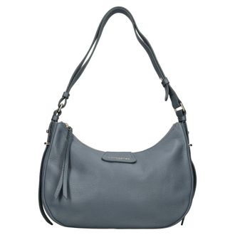 Lancaster Hammered Leather Bag - - Bags - Damen - Blau - ONE SIZE