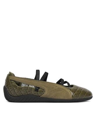 Puma Ballerinas Speedcat Ballet 407680 Khakifarben