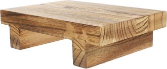 Artibetter FOMIYES Fu&szlig;hocker Holzhocker Retro Kleiner Tritthocker mit Robustem Gestell und Rutschfestem Schutz Geeignet f&uuml;r Kinder und Erwachsene im Kindergarten