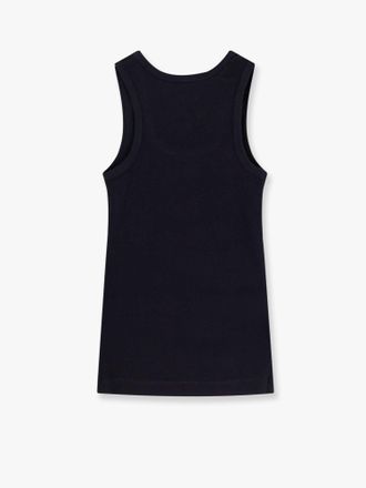 Pinko Womens Tank Top Calcolatore Black Cotton T-Shirts & Jerseys