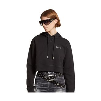 Dsquared2 Hoodie - - Sweatshirts & Hoodies - Damen - Schwarzk - S