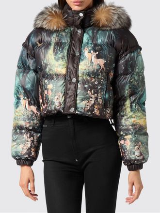 Philipp Plein Fairy Daunenjacke aus bedrucktem Nylon