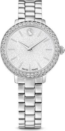Swarovski Femme, Accessoires, Gris, Taille: ONE Size Montre Matrix &agrave; 3 maillons