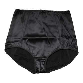 Dolce & Gabbana Femme, Sous-v&ecirc;tements, Noir, Taille: 38 FR Culotte gainante taille haute