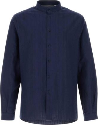 Brunello Cucinelli Homme, Chemises, Bleu, Taille: M Cotton Shirt