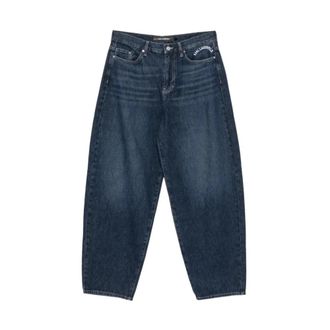 Karl Lagerfeld Jean Coupe Droite - Femme - Jeans - Bleu - Taille: W26