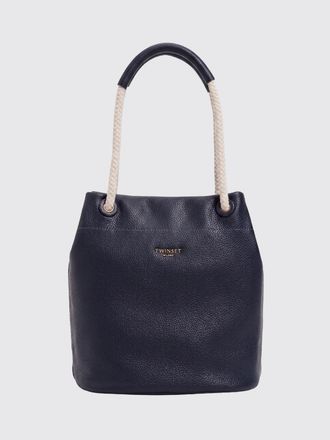 Twinset Sac Port&eacute; &eacute;paule Femme couleur Bleu Marine
