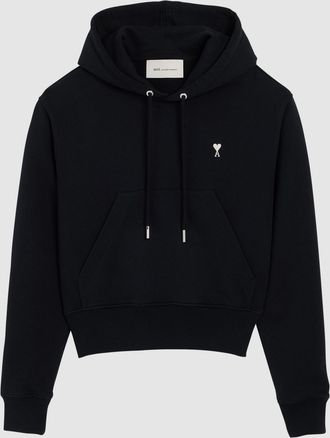 Ami Sweatshirt Ami De Coeur Noir Blanc Creme