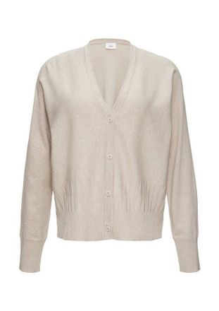 s.Oliver Cardigan Strickjacke Strickjacke mit Strukturmuster am Saum