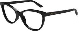 Bottega Veneta Femme, Accessoires, Noir, Taille: 55 MM Cat-Eye Optical Frame
