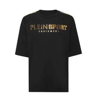 Plein Sport T-Shirt Rundhals - - Sport - Herren - Schwarzk - 2XL