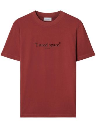 Off-white Give Me Space T-Shirt - Rot