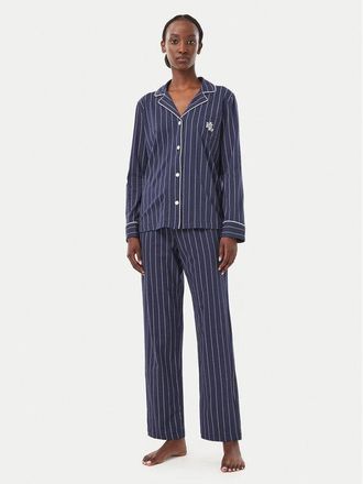 Lauren Ralph Lauren Pyjama I818702 Dunkelblau Regular Fit