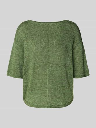 s.Oliver Black Label Relaxed Fit Pullover mit U-Boot-Ausschnitt