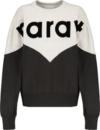 Isabel Marant Sweatshirt Houston Coton Noir Délavé