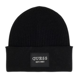 Guess Aw5631 Vis01 Bonnet - Femme - Accessoires - Noir - Taille: M