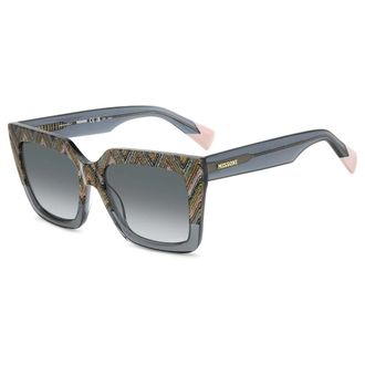 Missoni Femme, Accessoires, Vert, Taille: 55 MM Lunettes de soleil carr&eacute;es